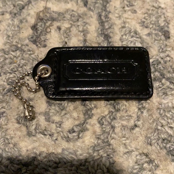 Coach | Accessories | Patent Leather Coach Hang Tag | Poshmark